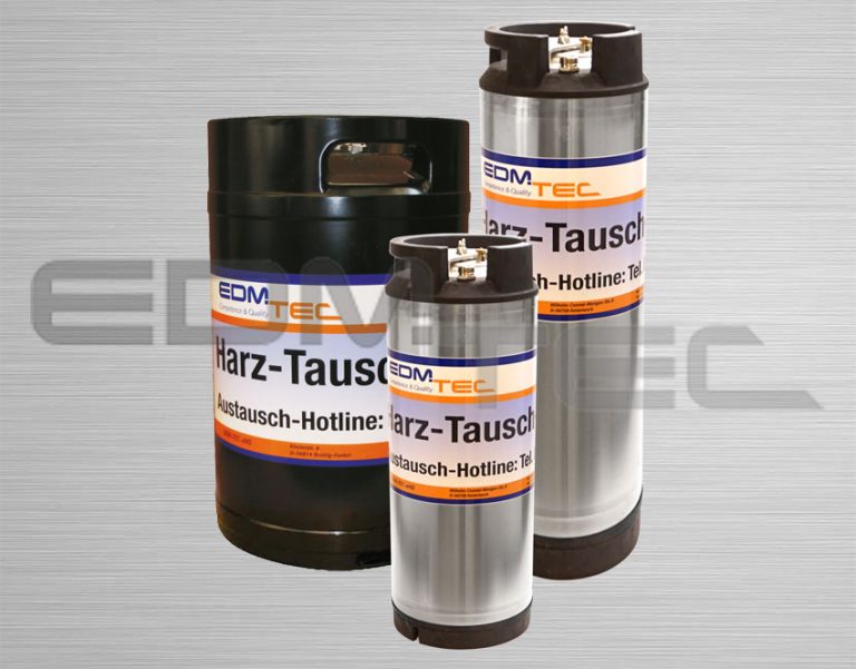 Resin/Exchange Systems – Eroding accessories | EDM-TEC oHG