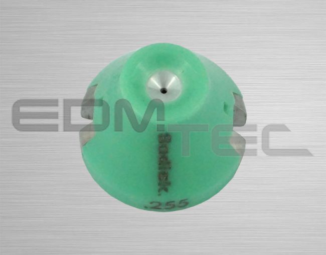 Diamond guide upper 0,255 mm – Eroding accessories | EDM-TEC oHG