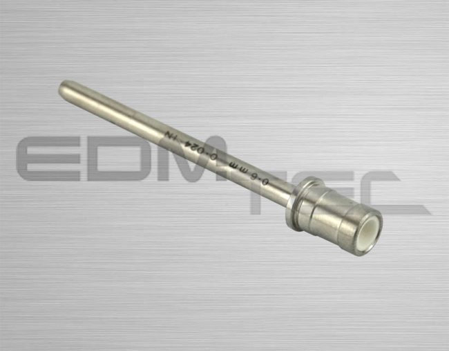 Ceramic guide extended, 0,6 x 50mm – Eroding accessories | EDM-TEC oHG